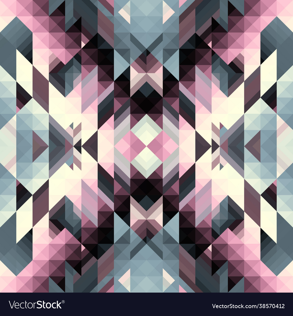 Seamless pattern background a triangles Royalty Free Vector