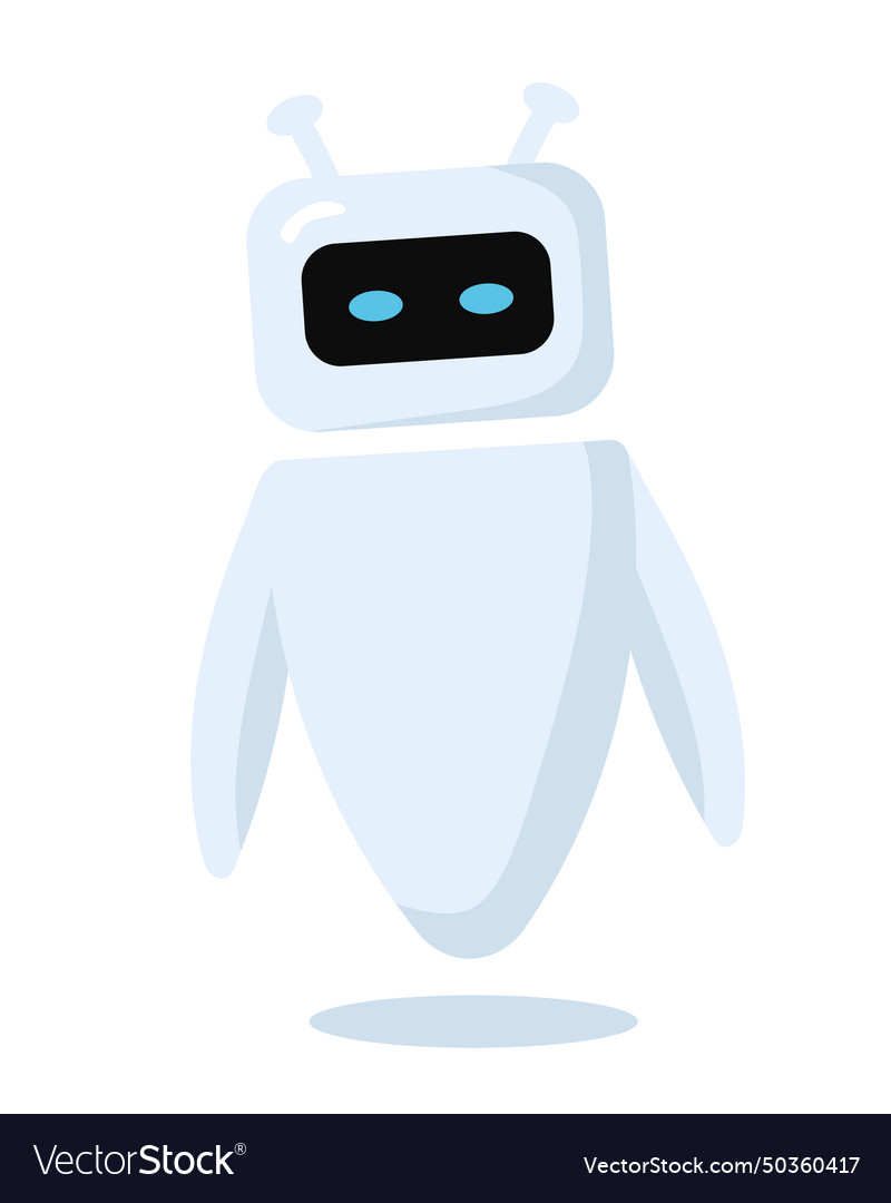 Advanced robotics android Royalty Free Vector Image