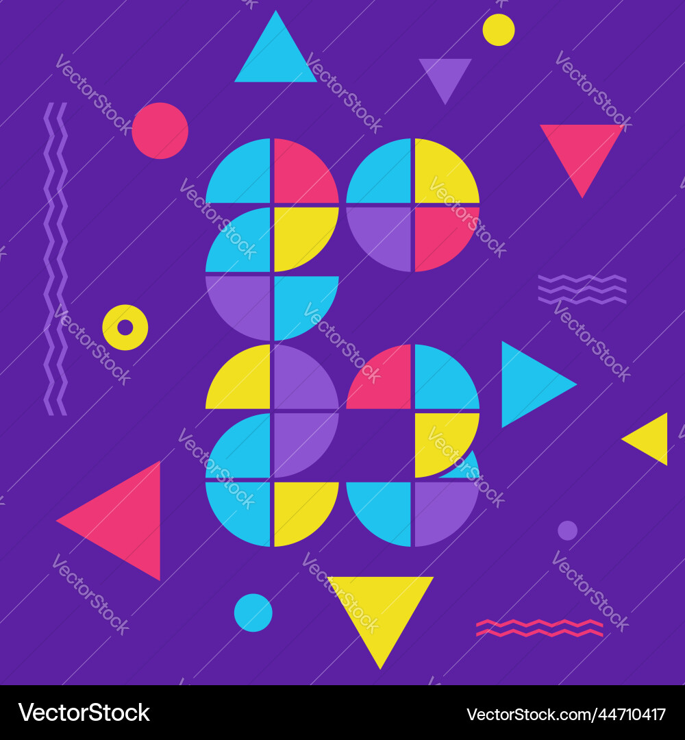 Happy new year 2023 banner Royalty Free Vector Image