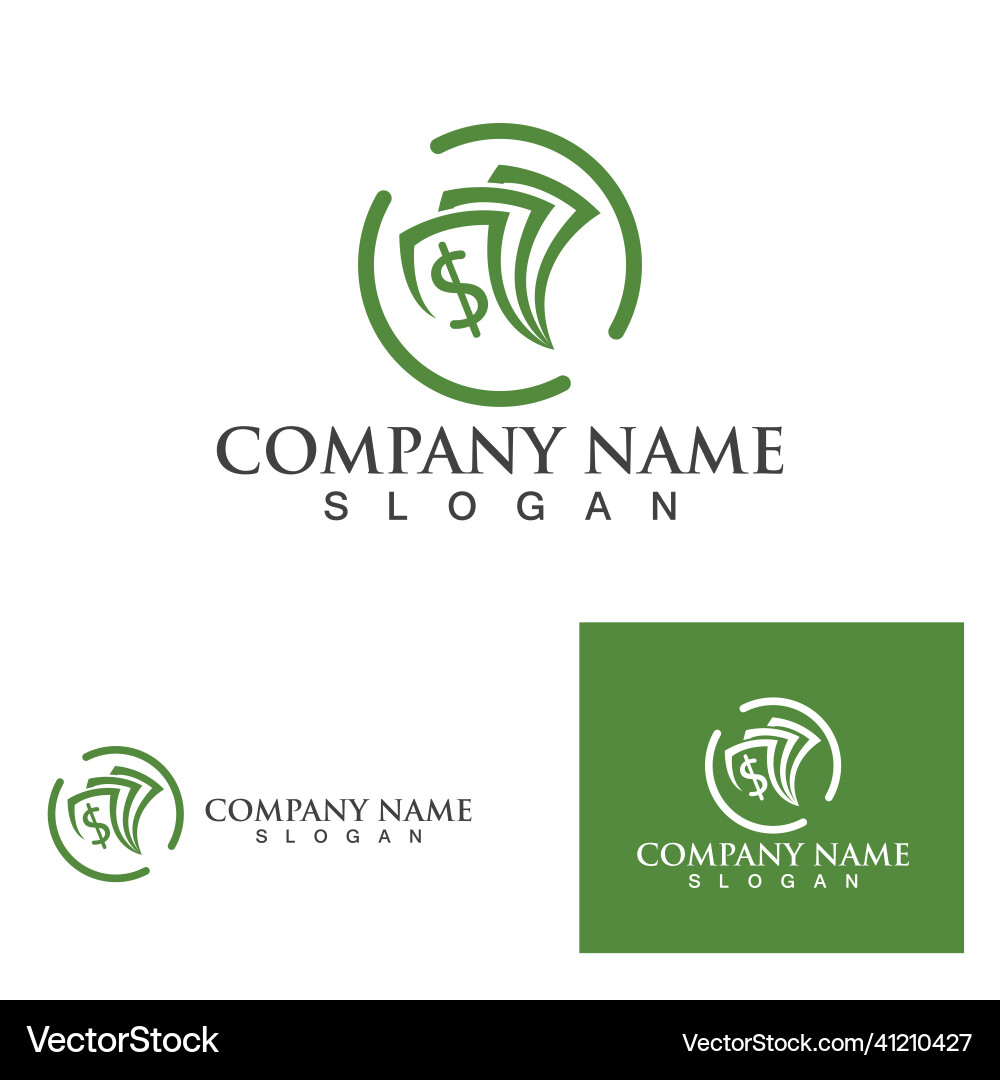 Dollar logo and symbol icon Royalty Free Vector Image