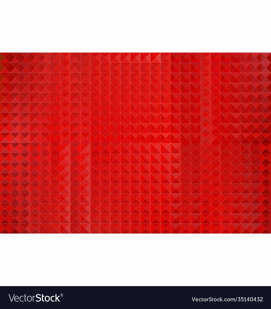 Abstract red geometric shapes background Vector Image