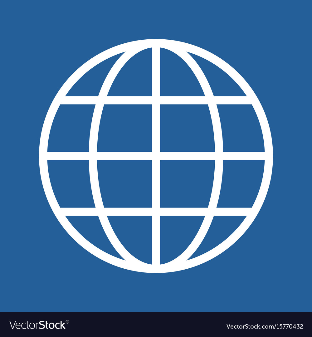 Globe earth planet graphic Royalty Free Vector Image Globe earth planet graphic Royalty Free Vector Image