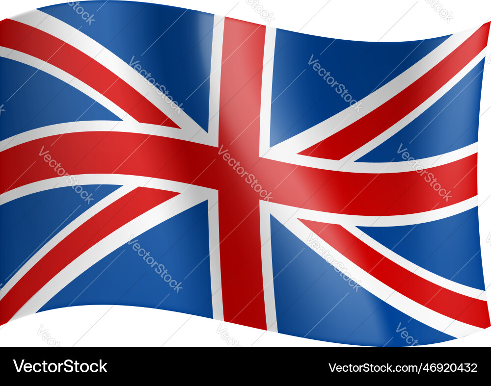 Immunization icon of great britain Royalty Free Vector Image