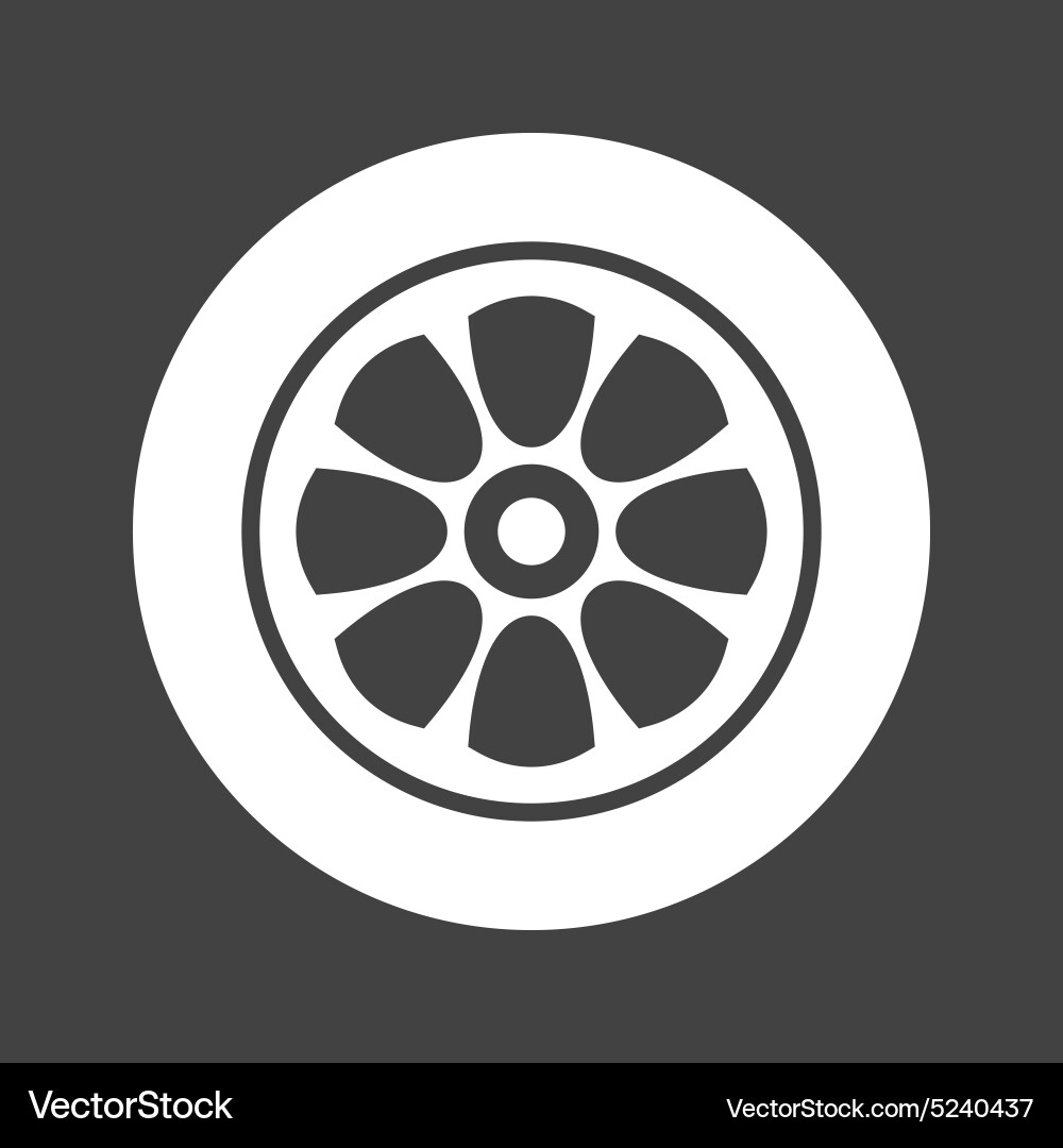 Rubber tires Royalty Free Vector Image - VectorStock