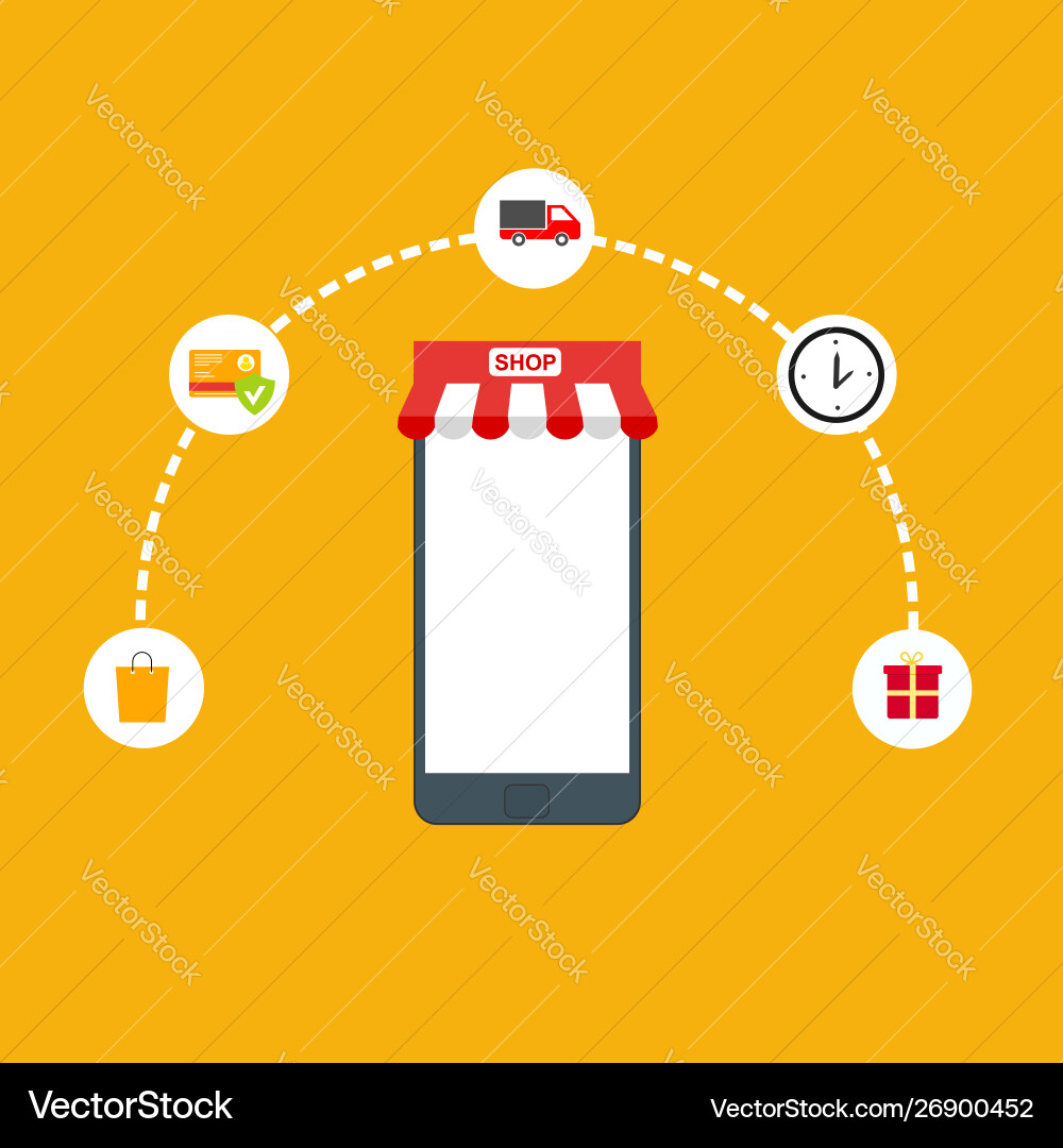 Modern flat design people and business concept Vector Image