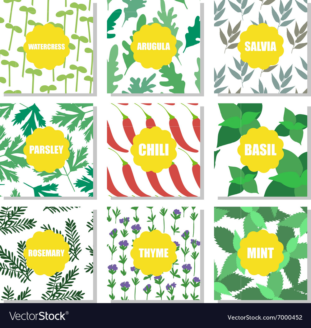 Set hand drawn patterns Royalty Free Vector Image