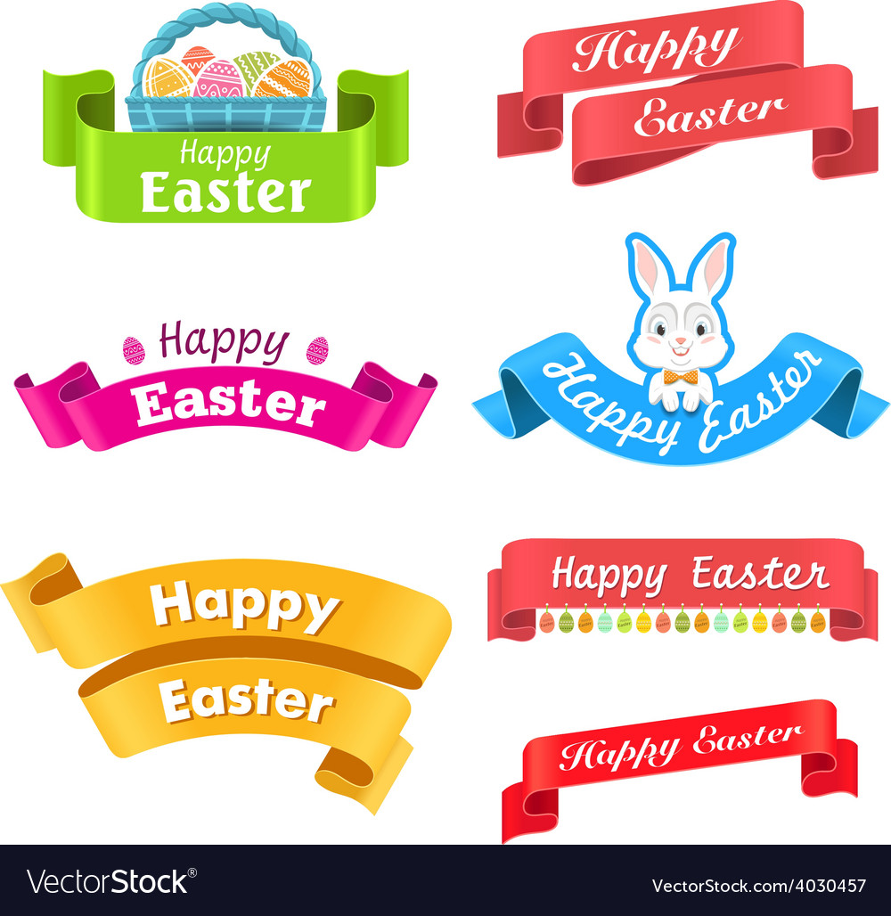 Happy easter Royalty Free Vector Image - VectorStock