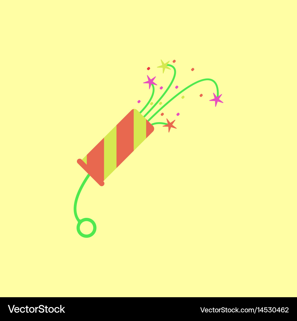 New year slapstick christmas Royalty Free Vector Image