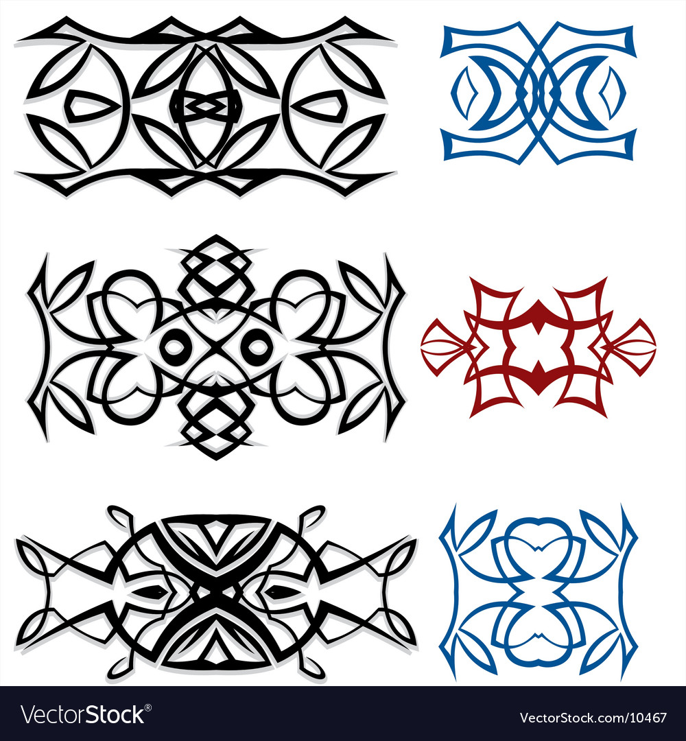 Color pattern Royalty Free Vector Image - VectorStock