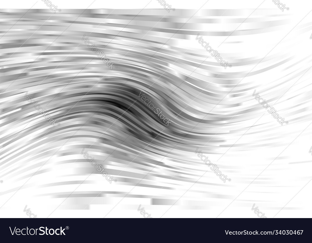 Waving wavy lines stripes rectangular background Vector Image
