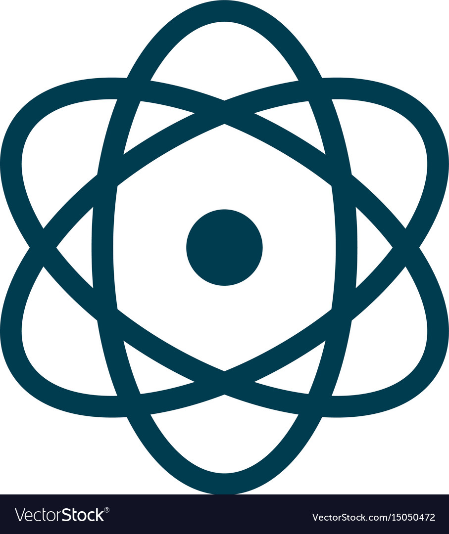 Atom icon Royalty Free Vector Image - VectorStock