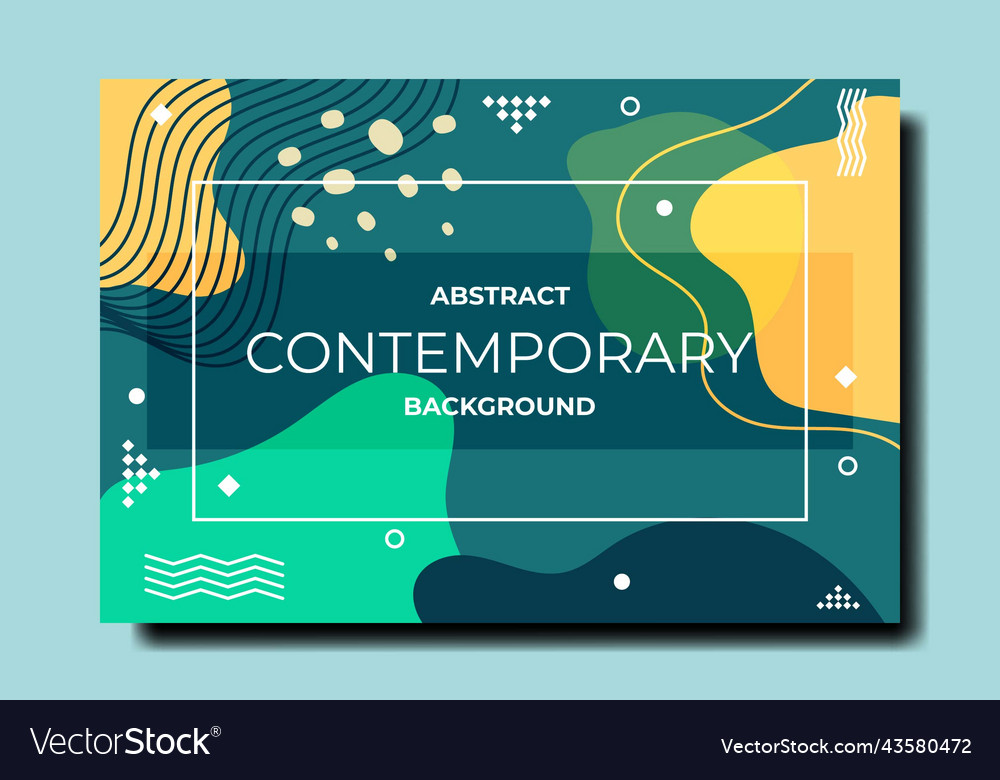 Creative abstract contemporary background Vector Image