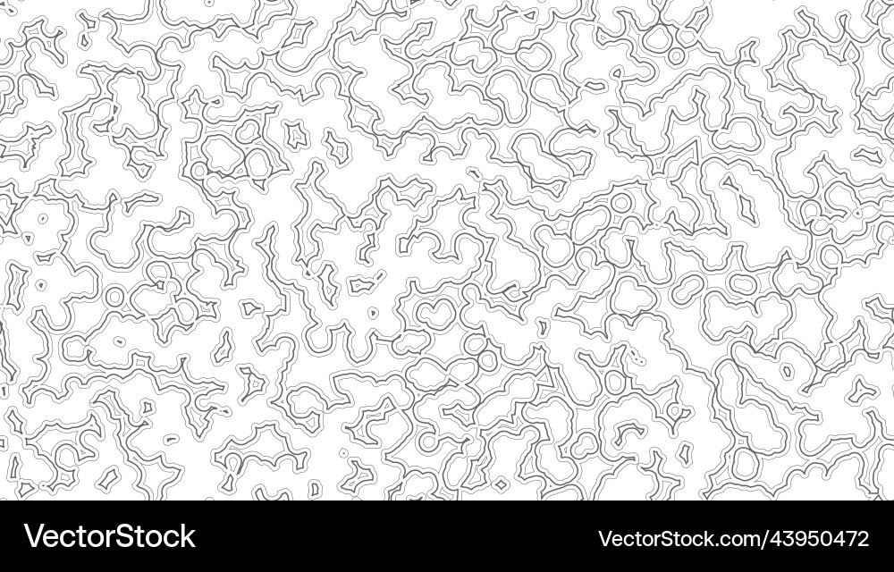 Seamless contour pattern of lines for textiles Vector Image