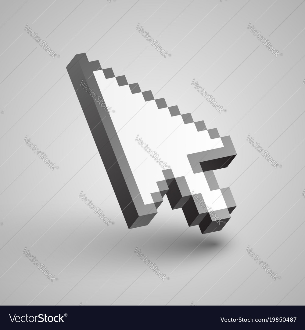 Arrow cursor Royalty Free Vector Image - VectorStock