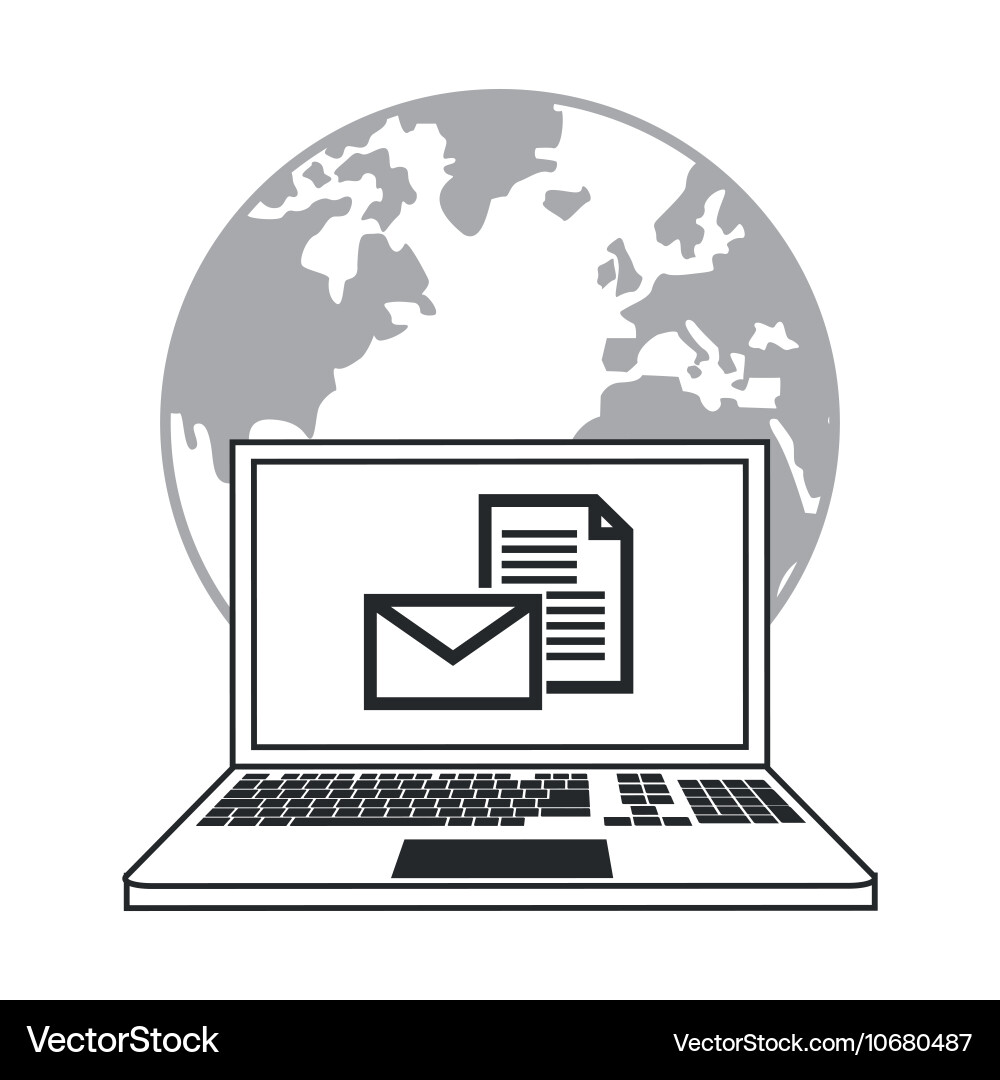 Internet of things and media design Royalty Free Vector
