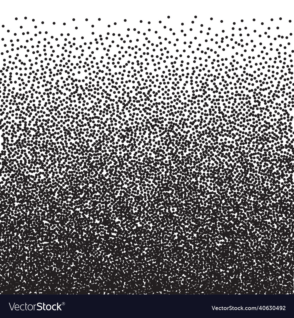 Grain texture gradient halftone effect diffuse Vector Image