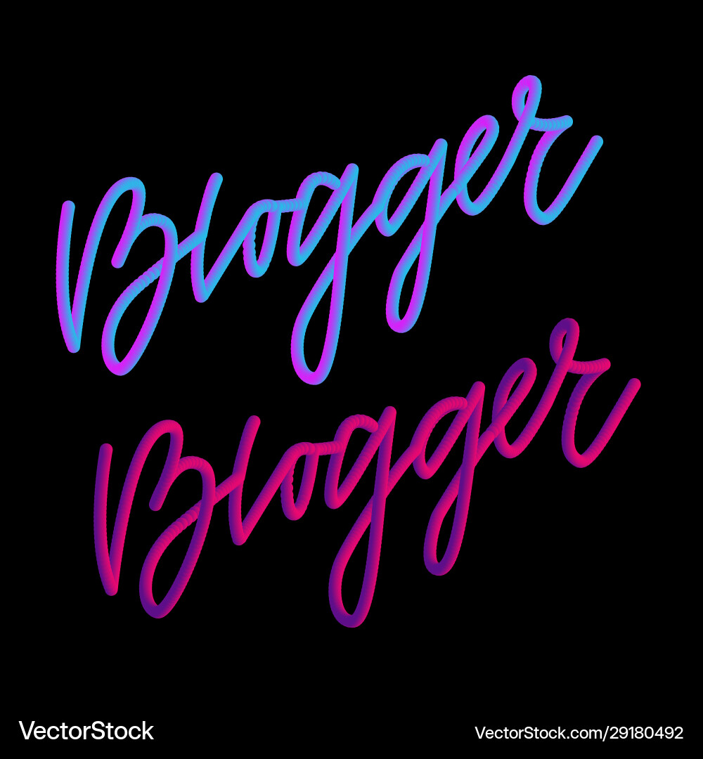 Hand drawn slogan 3d lettering card Royalty Free Vector