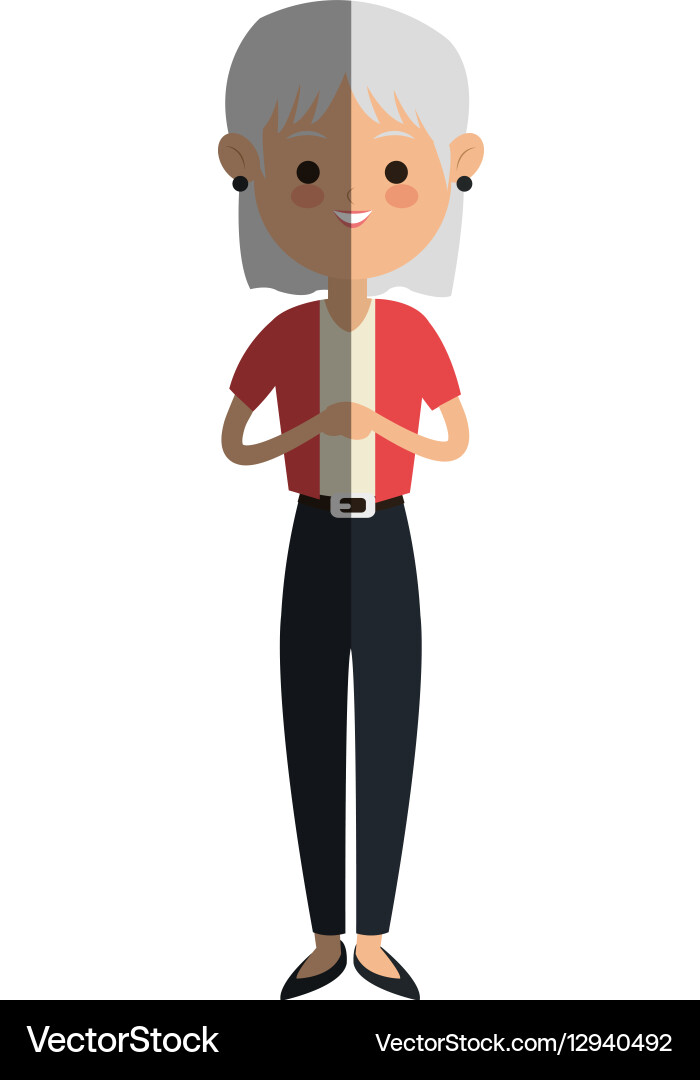 Woman cartoon icon Royalty Free Vector Image - VectorStock