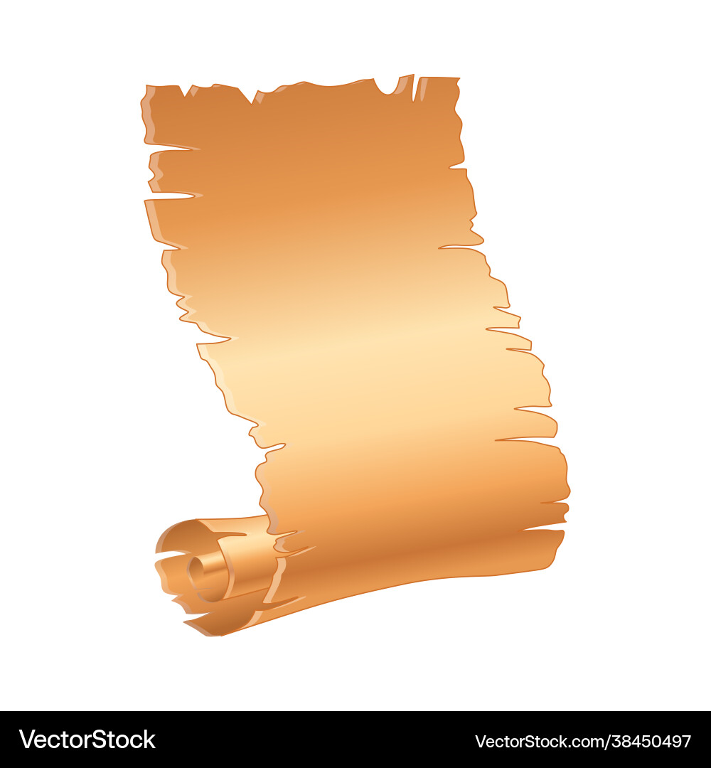 Ancient manuscript or obsolete papyrus banner Vector Image