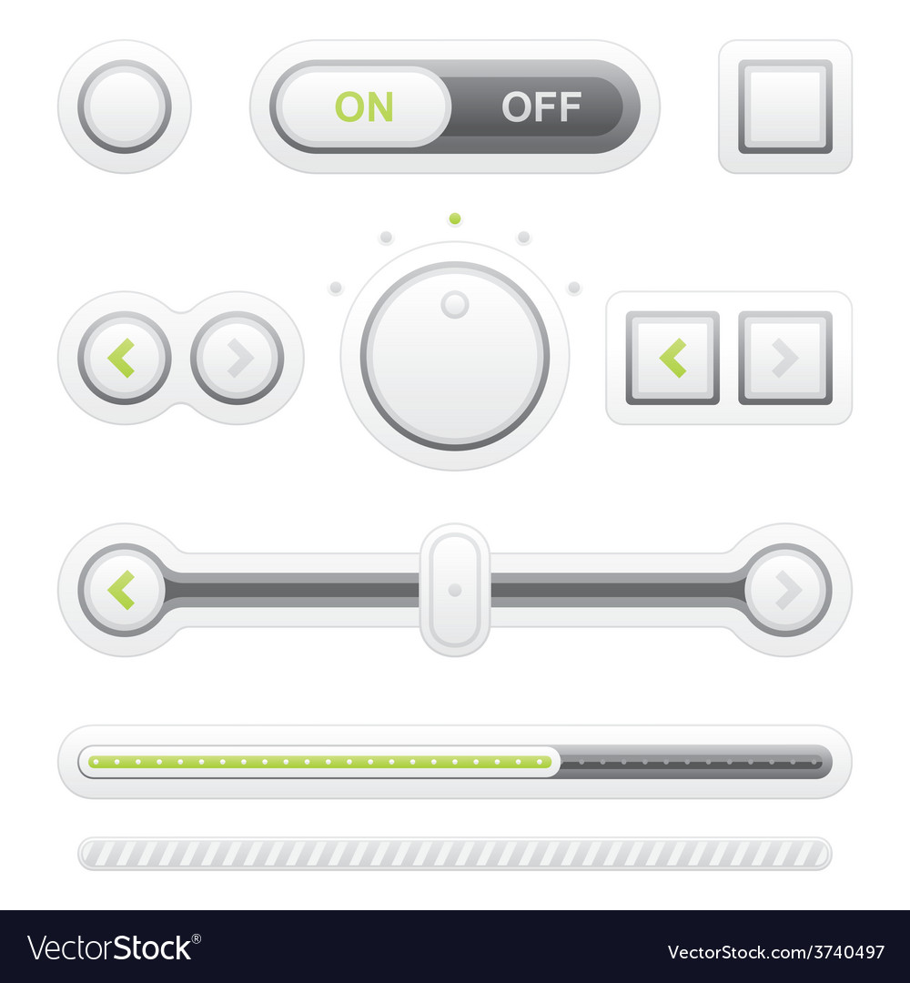 Button Royalty Free Vector Image - VectorStock