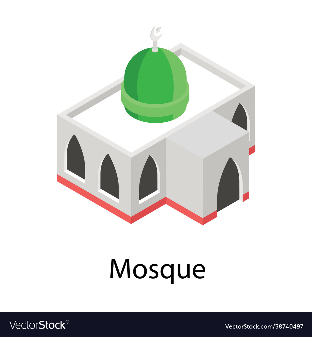 Mosque Royalty Free Vector Image - VectorStock Mosque Royalty Free Vector Image - VectorStock