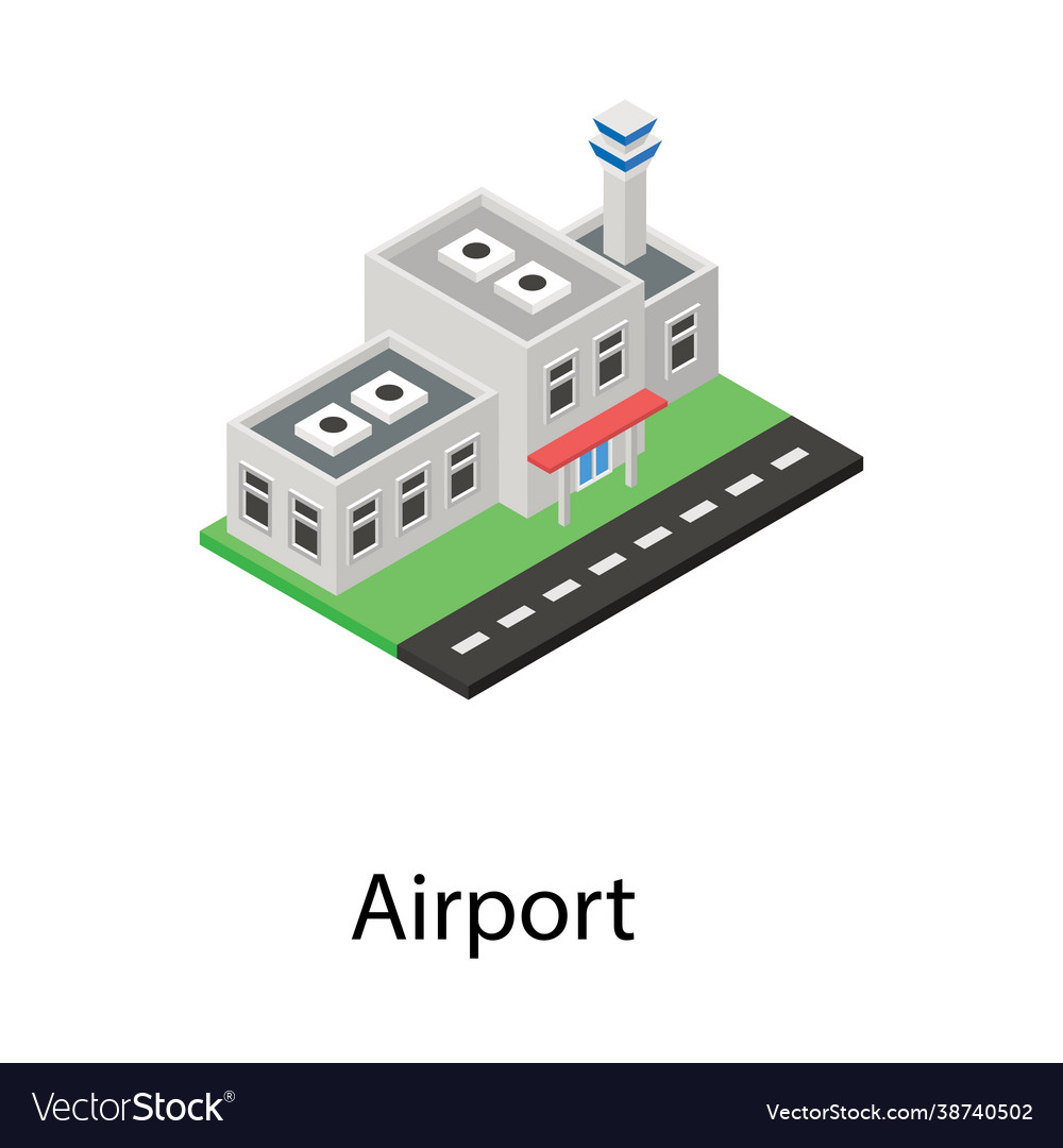 Airport Royalty Free Vector Image - VectorStock
