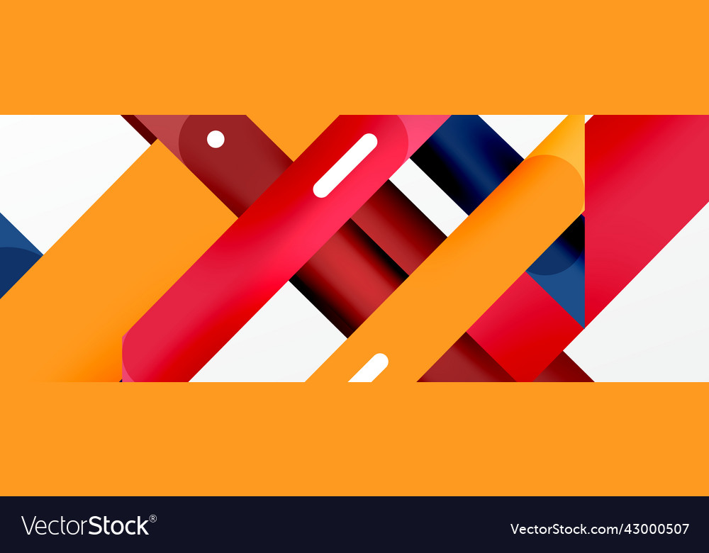 Background overlapping lines dynamic Royalty Free Vector