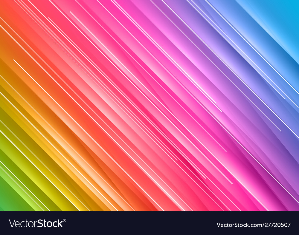Rainbow abstract background Royalty Free Vector Image