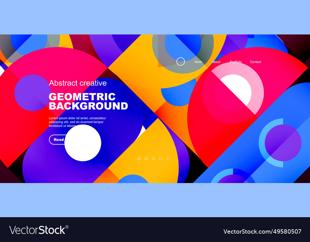 Simple circles and round elements pattern Vector Image