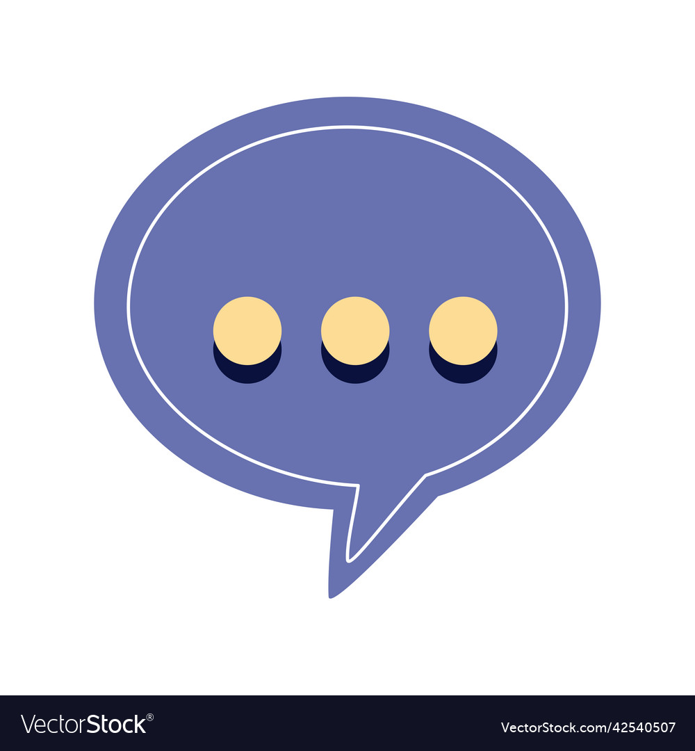 Speech bubble message Royalty Free Vector Image Speech bubble message Royalty Free Vector Image