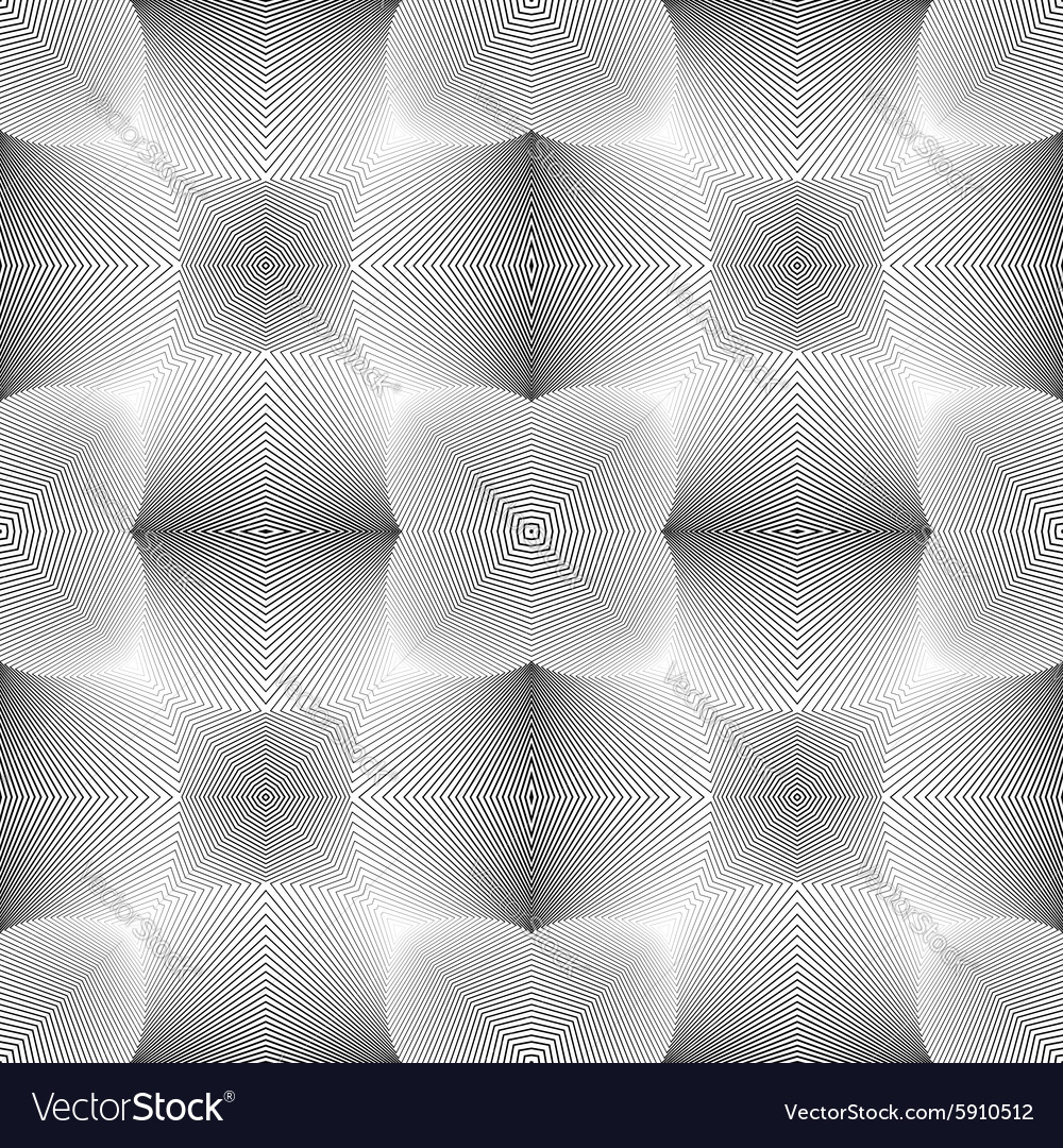 Design Seamless Monochrome Pattern Royalty Free Vector Image