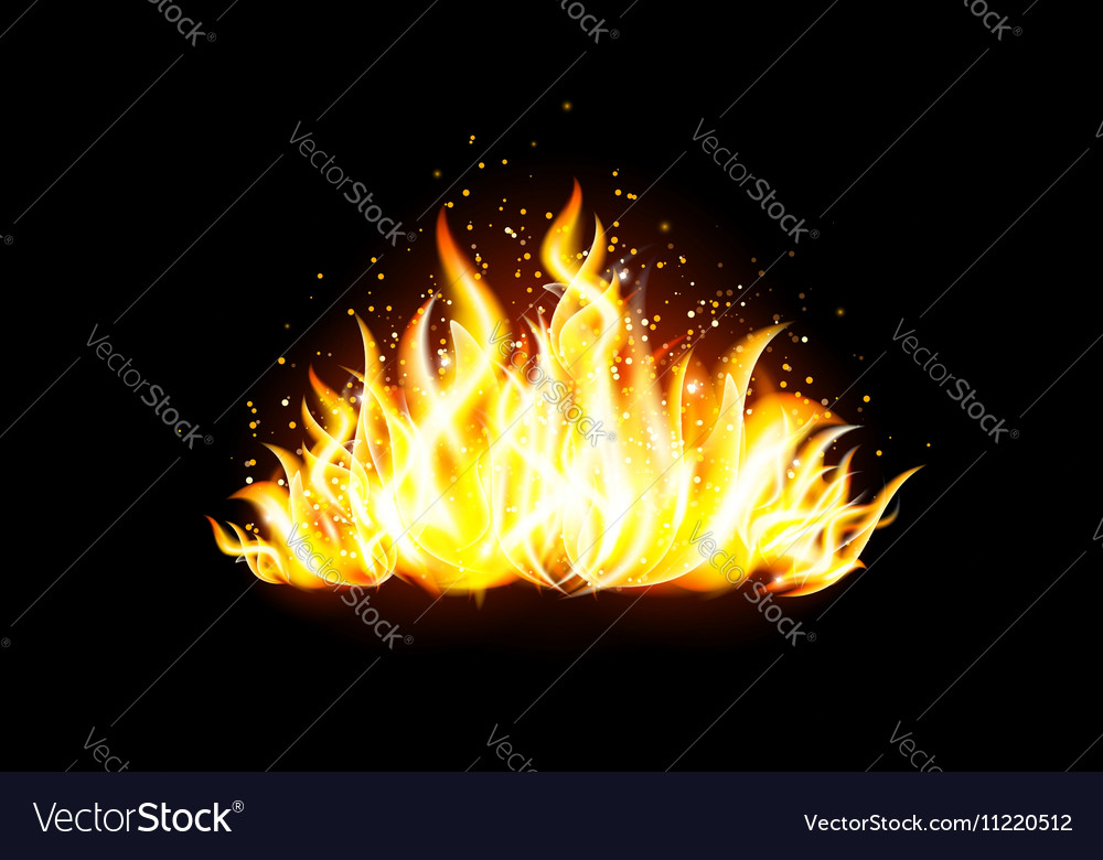 Fire Royalty Free Vector Image - VectorStock