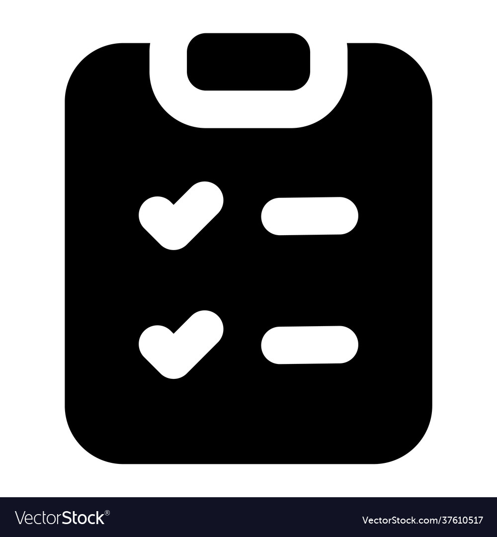 Checklist Royalty Free Vector Image - VectorStock