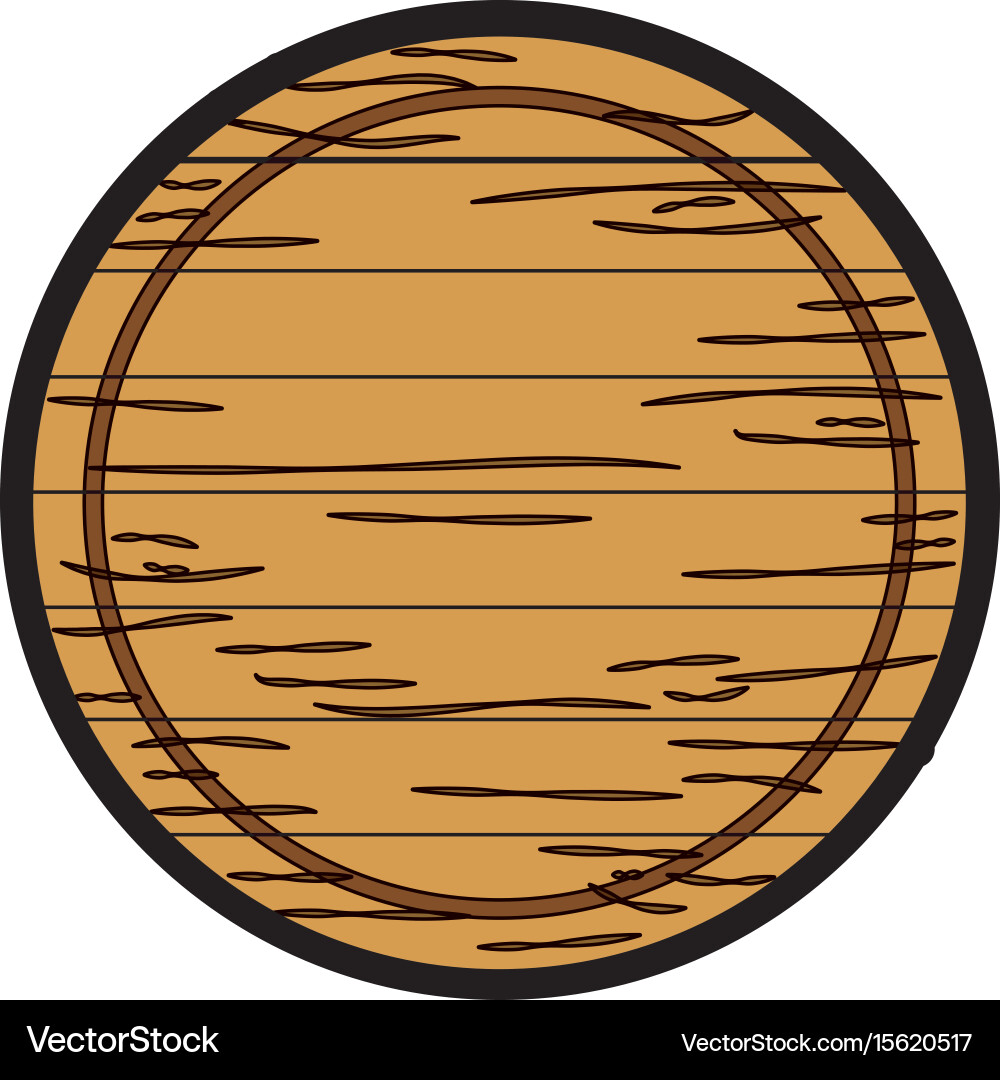 Wood emblem element to decoration design Vector Image