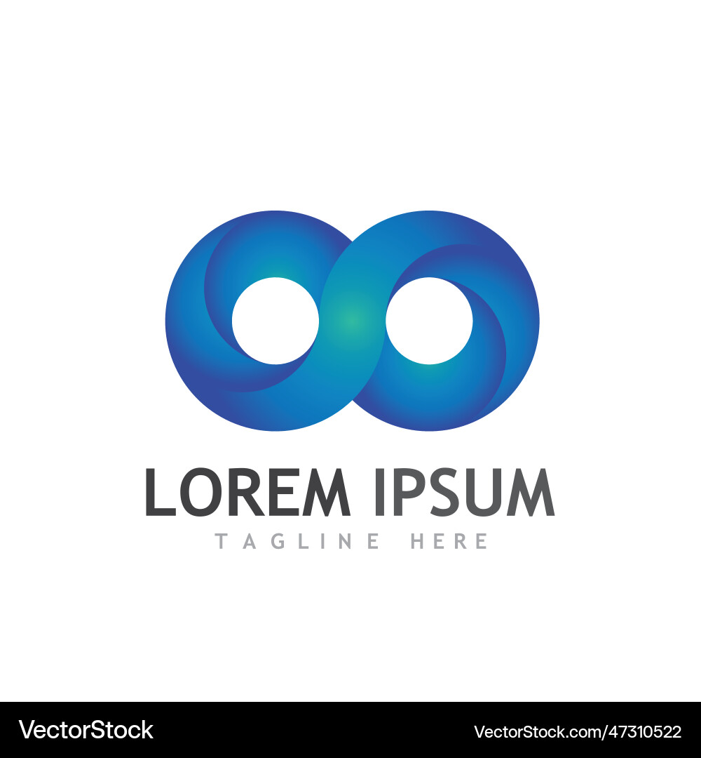 Infinity design Royalty Free Vector Image - VectorStock