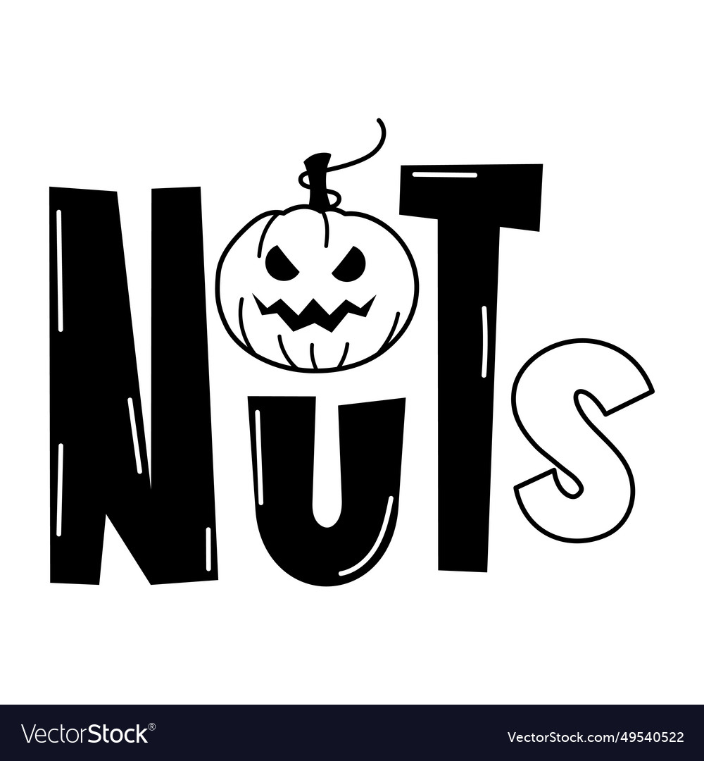 Nuts Royalty Free Vector Image - VectorStock