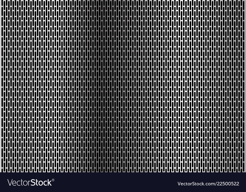 Silver rounded rectangle mesh background Vector Image