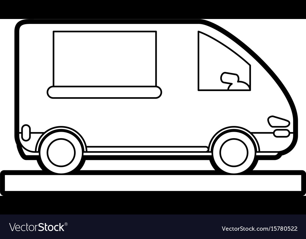 Van Royalty Free Vector Image - VectorStock