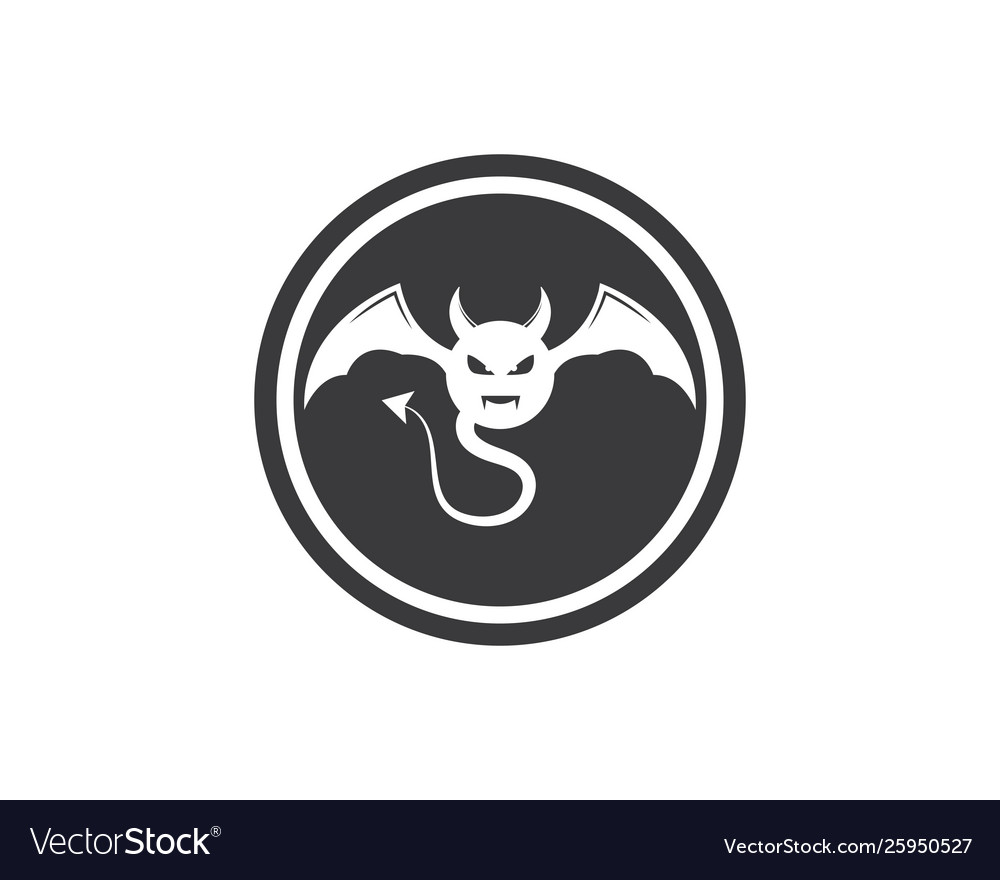 Devil logo Royalty Free Vector Image - VectorStock