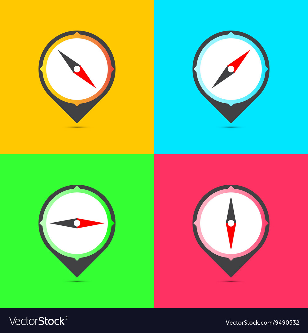 Compasses Royalty Free Vector Image - VectorStock