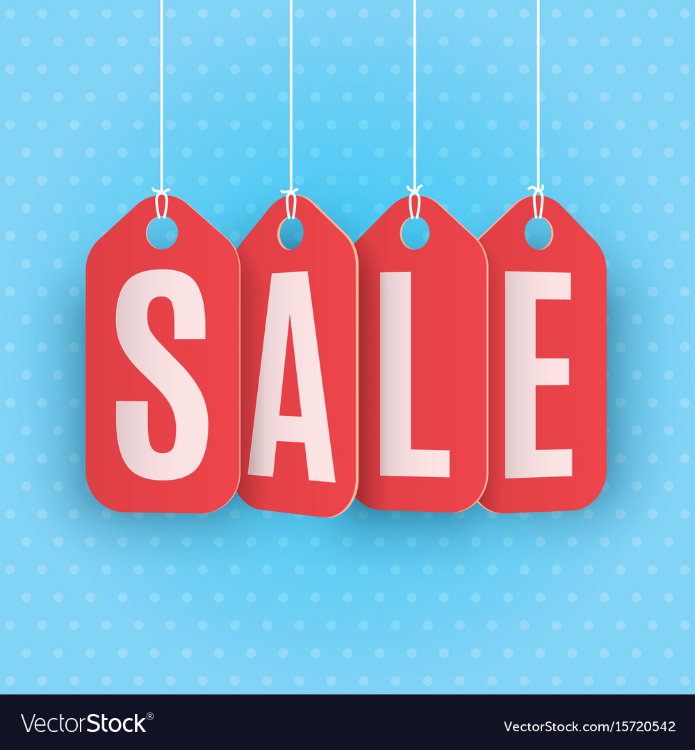 Background sales concept shopping and business Vector Image