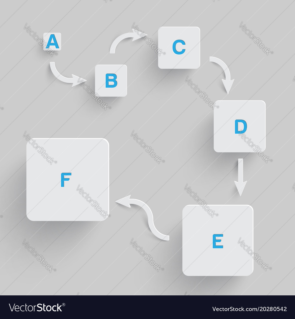 Step by background Royalty Free Vector Image - VectorStock