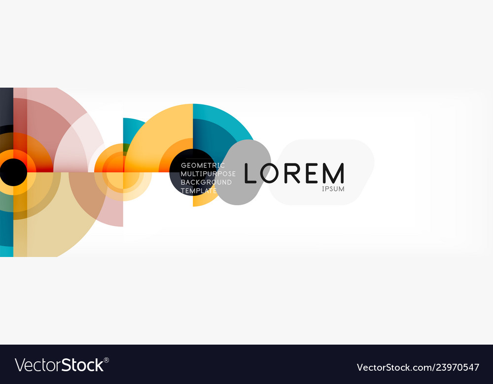 Abstract background circle design Royalty Free Vector Image