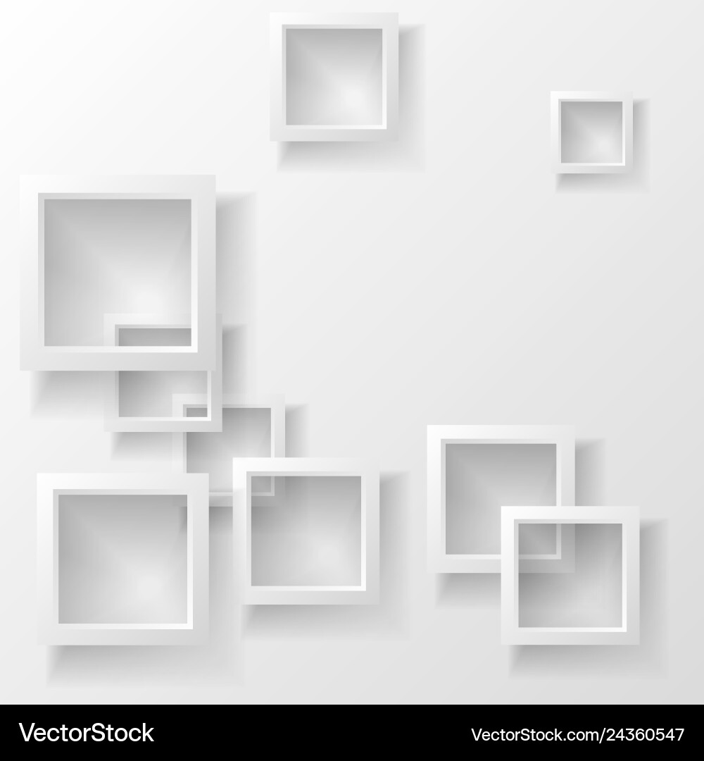 Geometric background consisting of dynamic shapes Vector Image