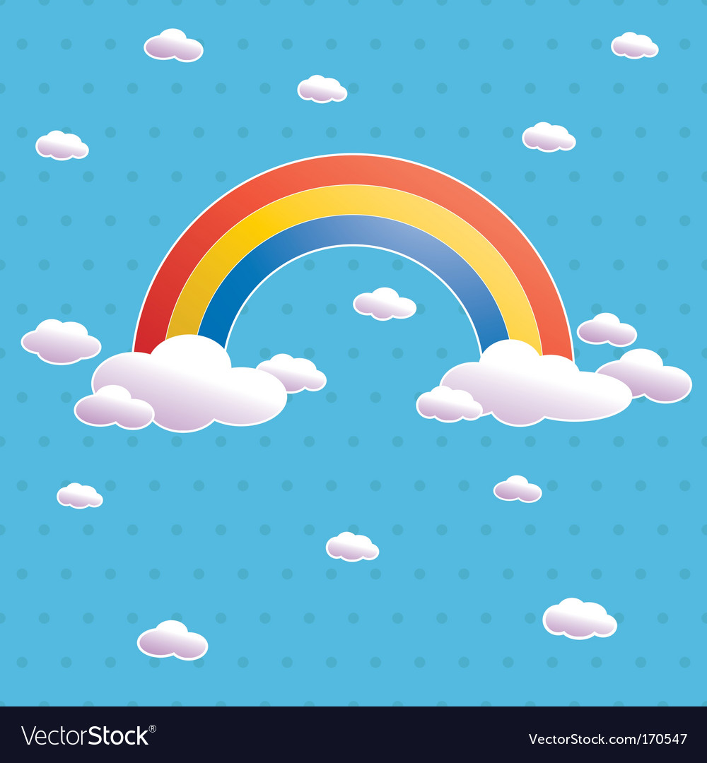 Rainbow Royalty Free Vector Image - VectorStock