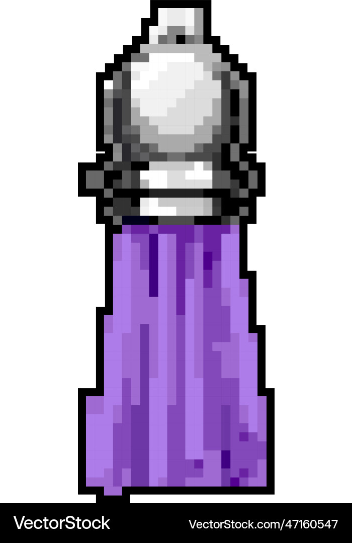 Trim tassel rope game pixel art Royalty Free Vector Image