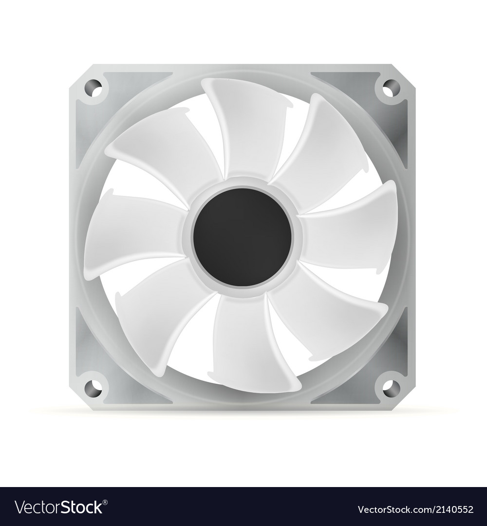 Computer cooler Royalty Free Vector Image - VectorStock