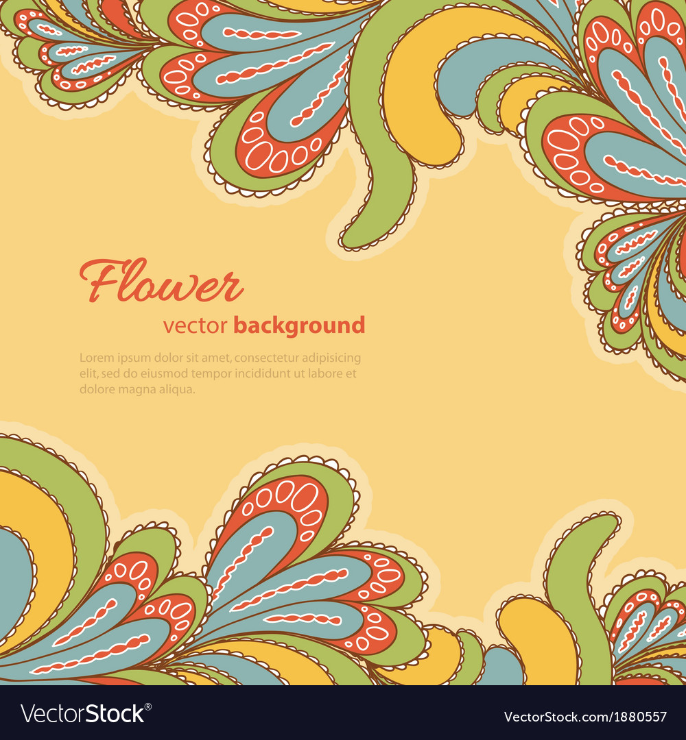 Abstract background bright pattern Royalty Free Vector Image