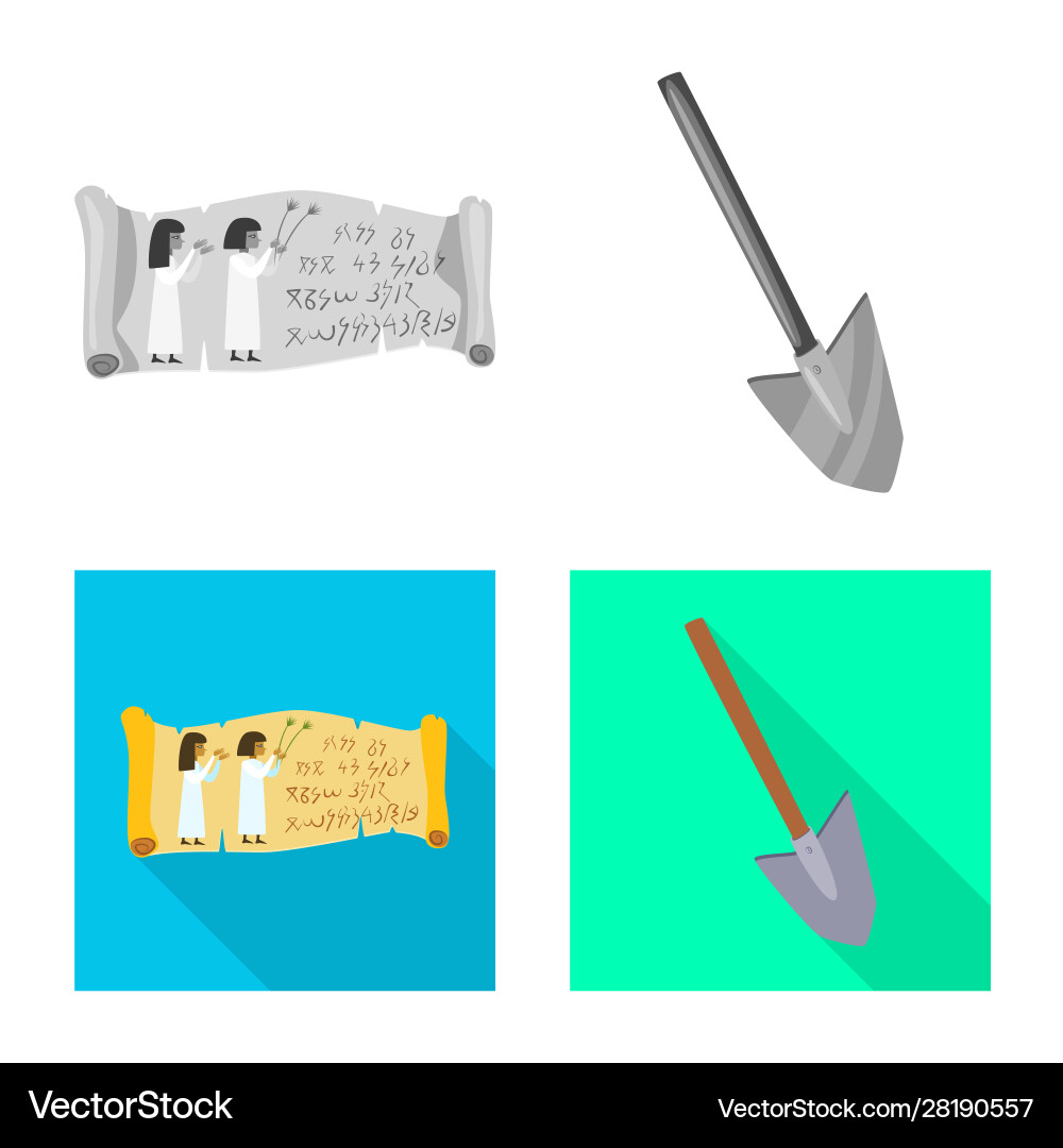 Design story and items symbol Royalty Free Vector Image