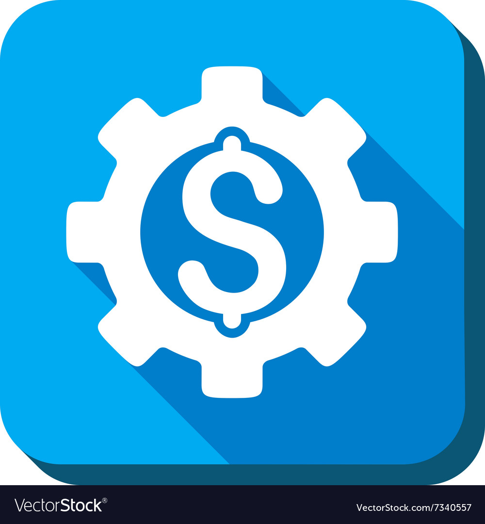 Development cost icon Royalty Free Vector Image